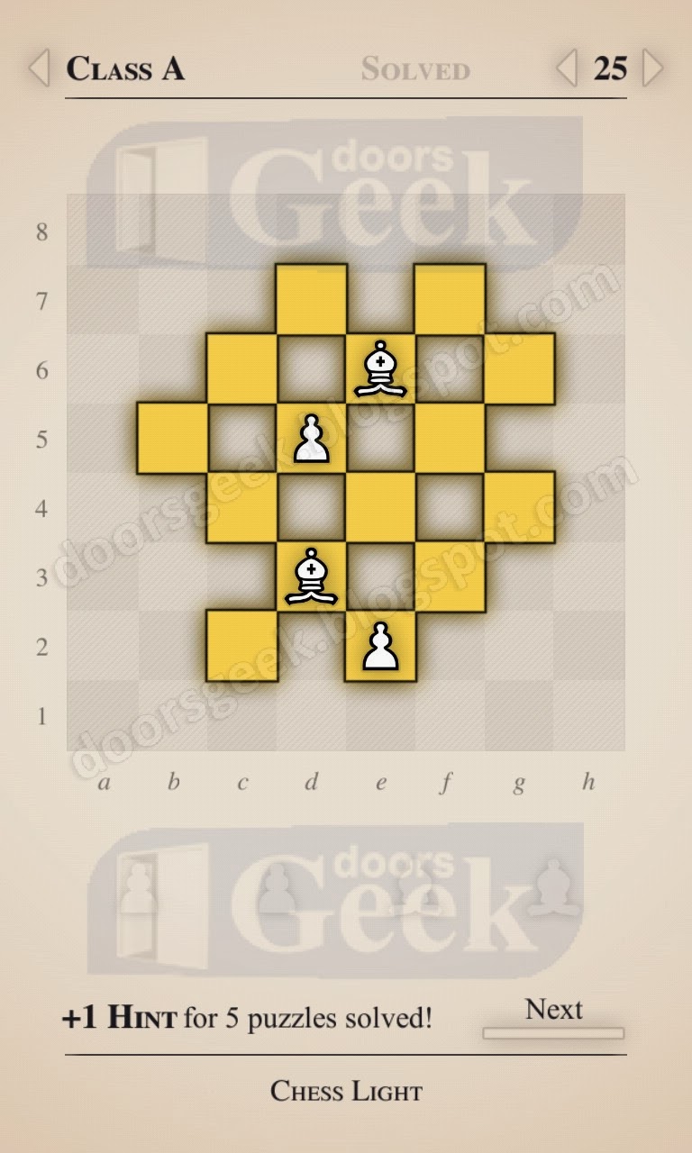 Chess Light [Class A] Level 25 ~ Doors Geek